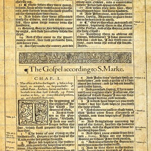New Testament KJV Bible Page Overlays | 10 Vintage Bible Pages ...