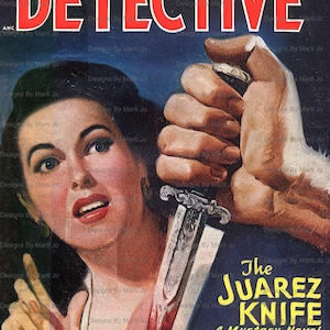Vintage Detective Magazine Covers | 50 Crime Pulp Magazine Covers ...