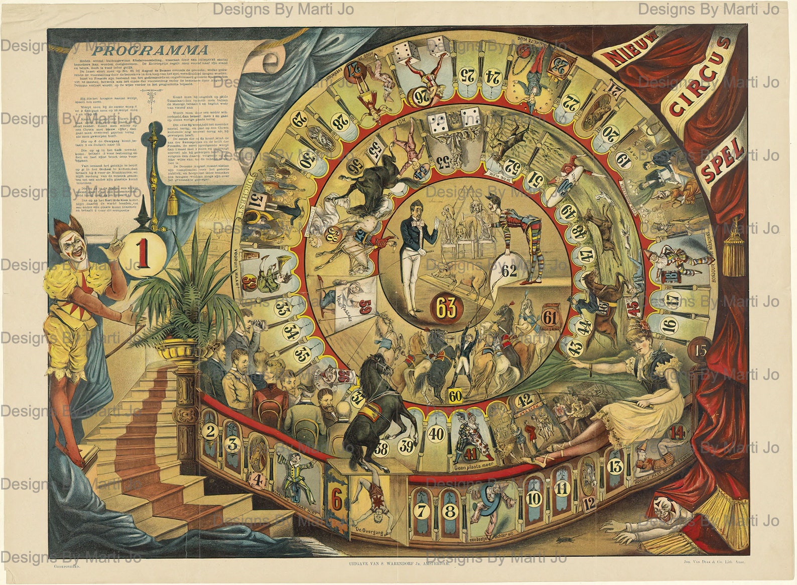 68 Vintage Printable Paper Game Pages | Antique Foreign Paper Toys ...