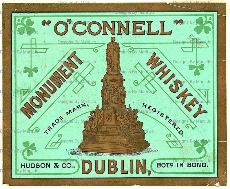 Old Whiskey Labels Set 1 | 70 Digital Vintage Liquor Labels | BONUS ...