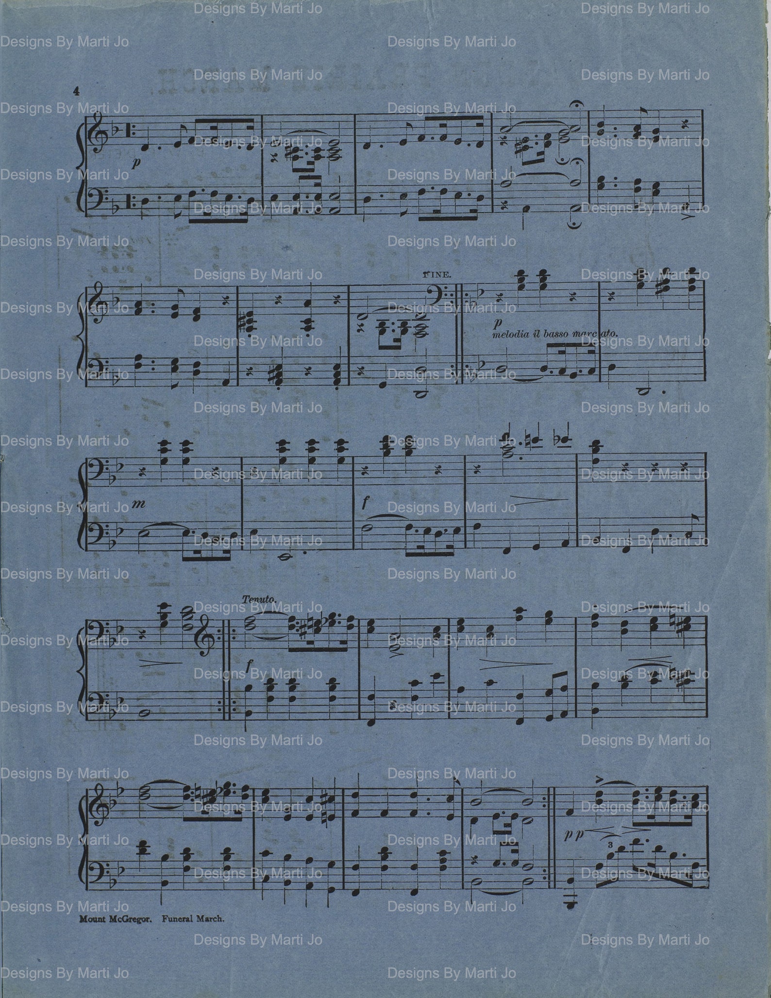 Vintage Music Sheets 16 Printable Music Scores Digital JPG - Etsy