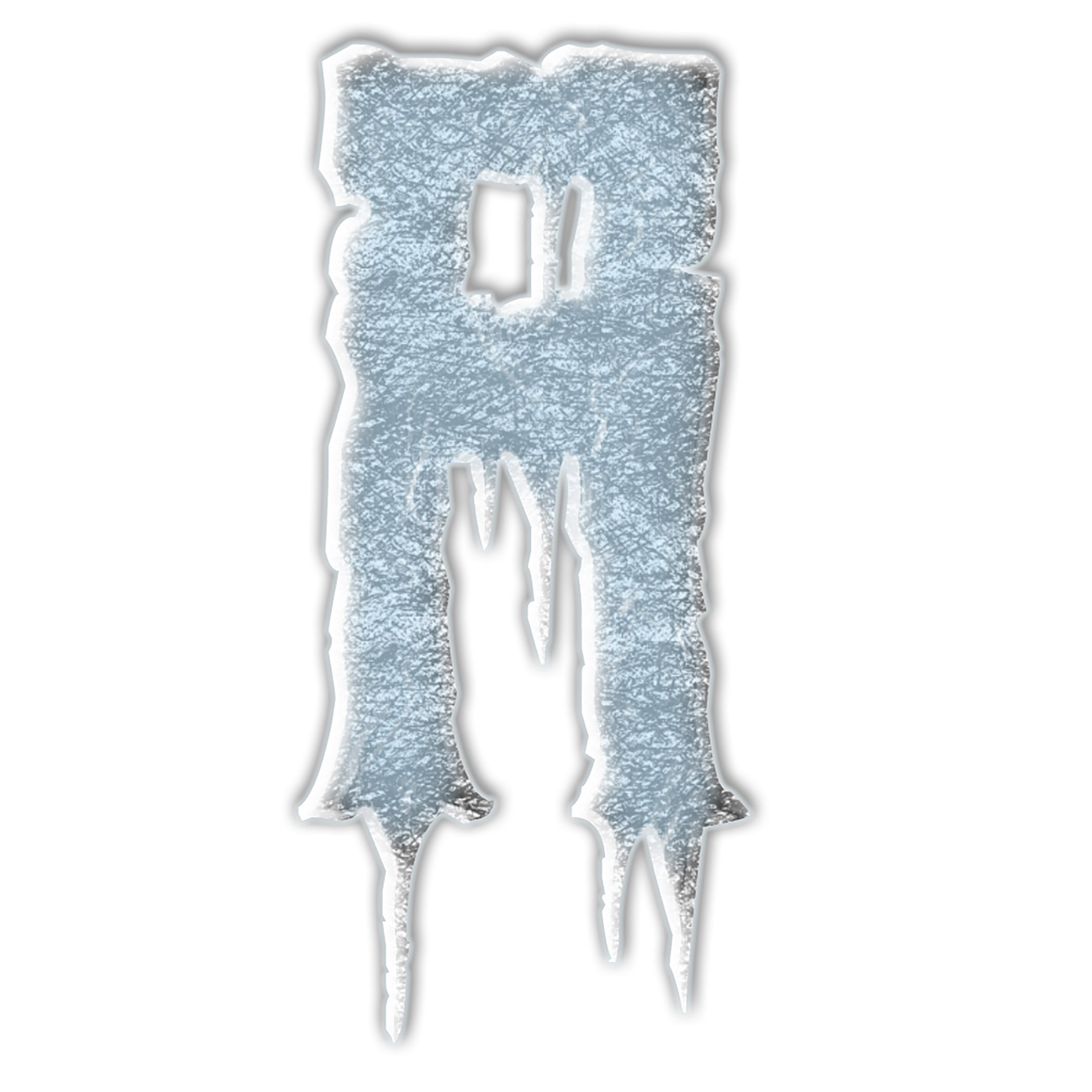 Dripping Ice Letters Digital Clipart Melting Ice Printable | Etsy