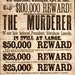 Vintage Wanted / Reward Posters | 28 Printable JPG Files | People ...