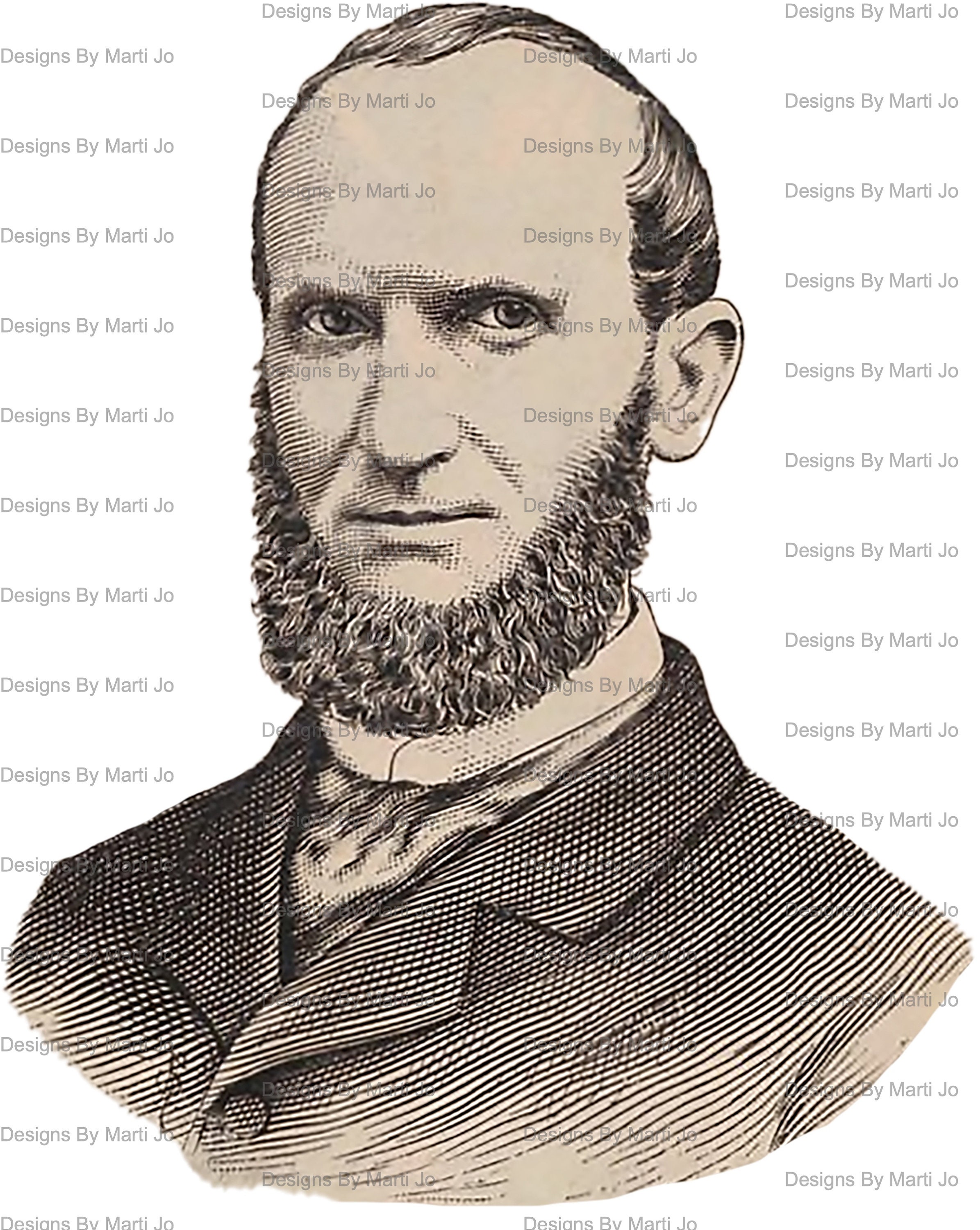 Vintage Men's Portraits 25 Individual Engravings 2 - Etsy