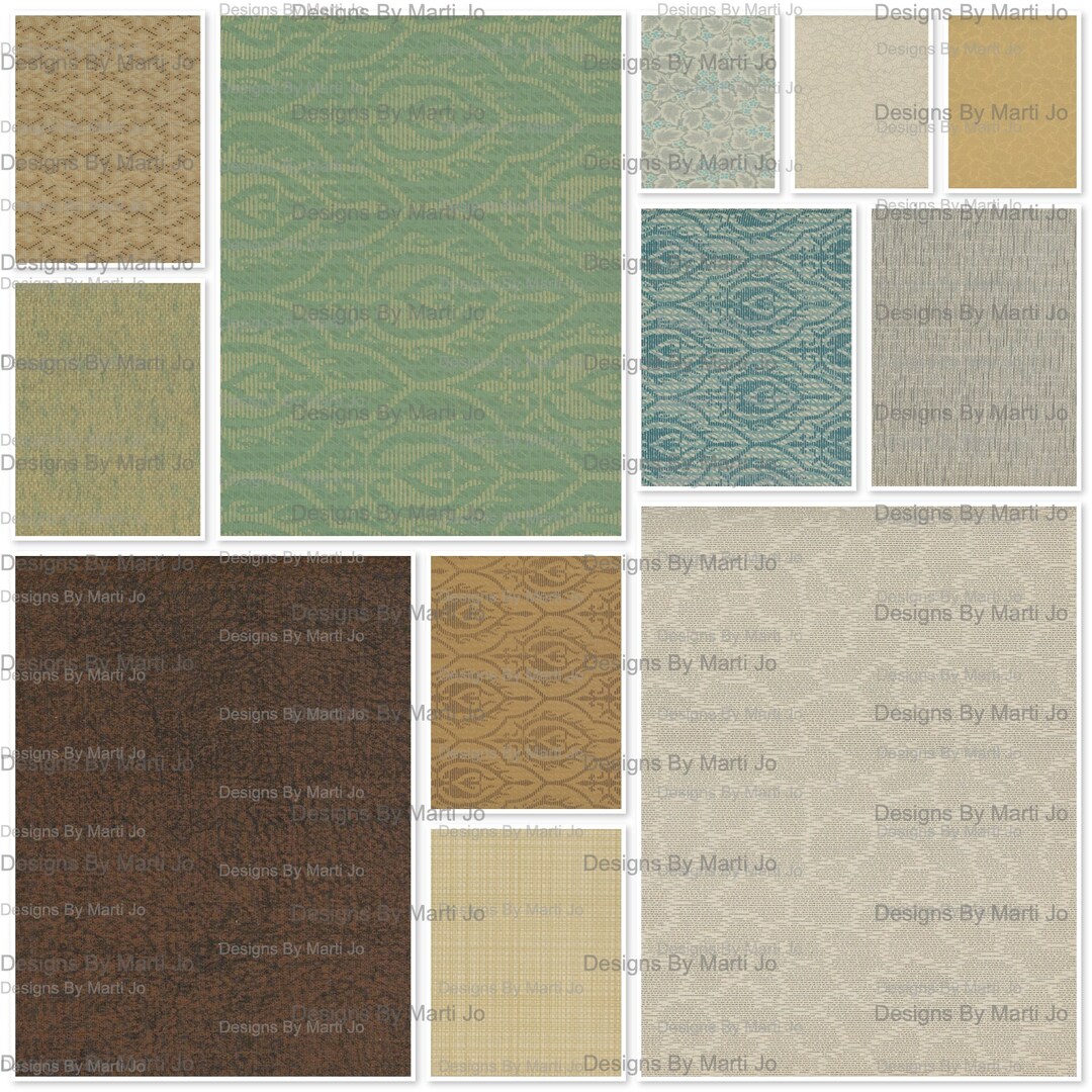 Vintage Wallpaper Patterns 12 Printable Antique Textured - Etsy