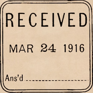 Vintage Rubber Stamp Overlays Set 3 | 50 Individual PNG Files of ...