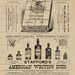 Vintage Ads Overlays | 15 Vintage Stationary Advertisements Transparent ...