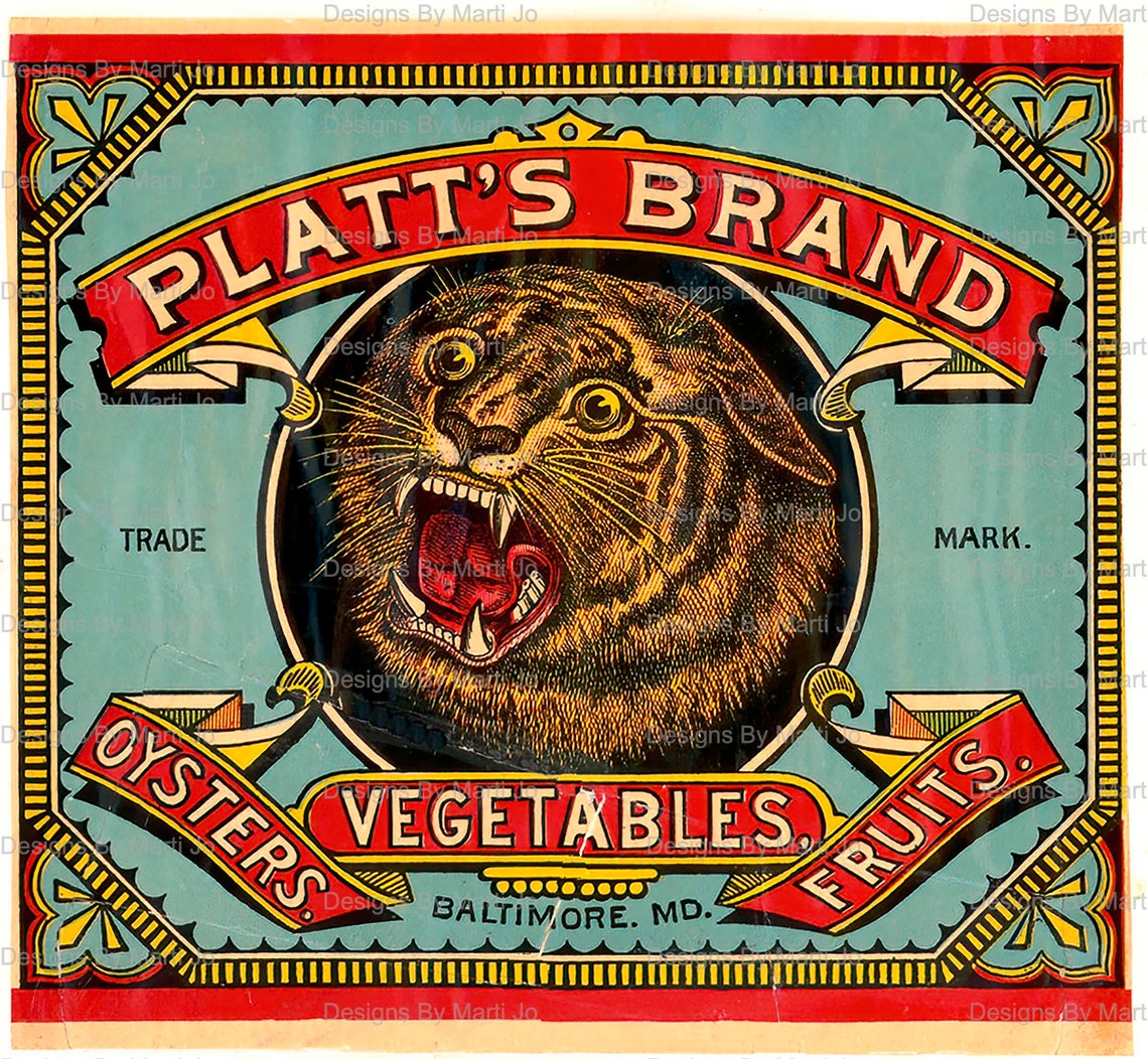Vintage Food Labels Kit 85 Digital Antique 1890's Food - Etsy