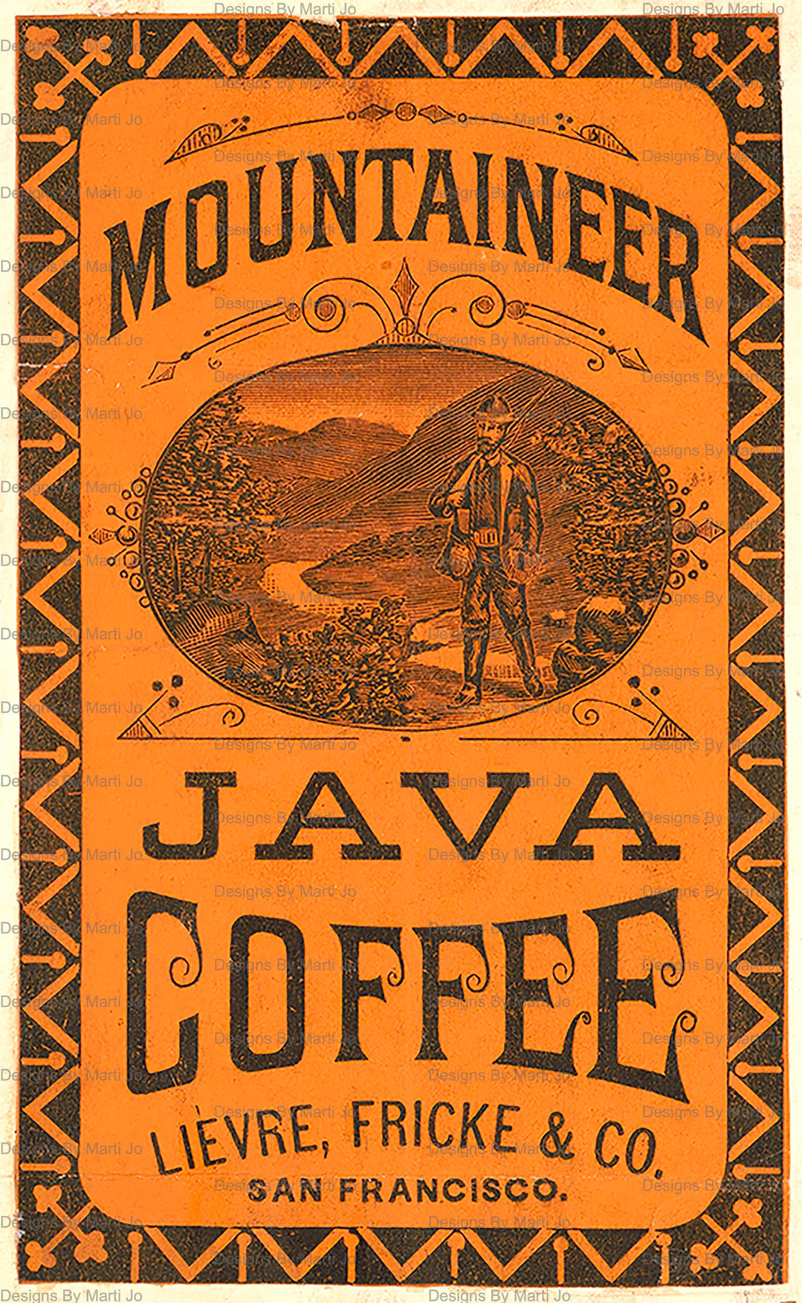 Vintage Tea Labels Vintage Coffee Label 35 Digitable Food - Etsy