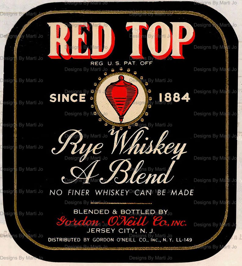 Vintage Whiskey Labels Set 3 | 50 Digital Old Whiskey Labels | BONUS ...