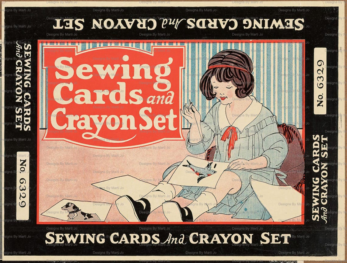 Vintage Toy Box Cover Clip Art Set 1 | 25 Individual Printable 8 Inch ...