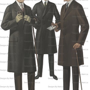 Vintage Fussy Cut Men's Fashion Images - 1922 Fashion Clothes | 25 ...