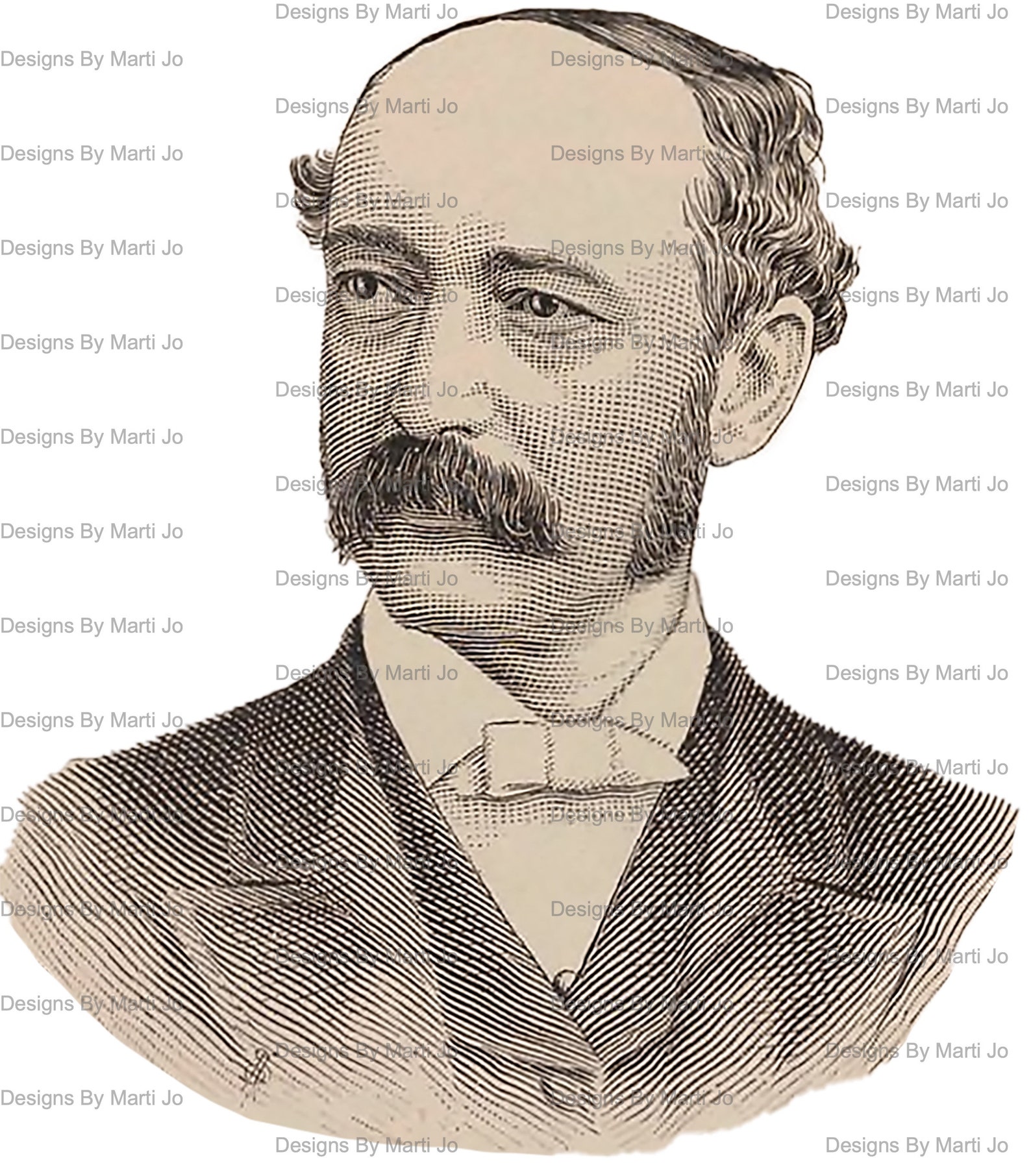 Vintage Men's Portraits 25 Individual Engravings 2 - Etsy