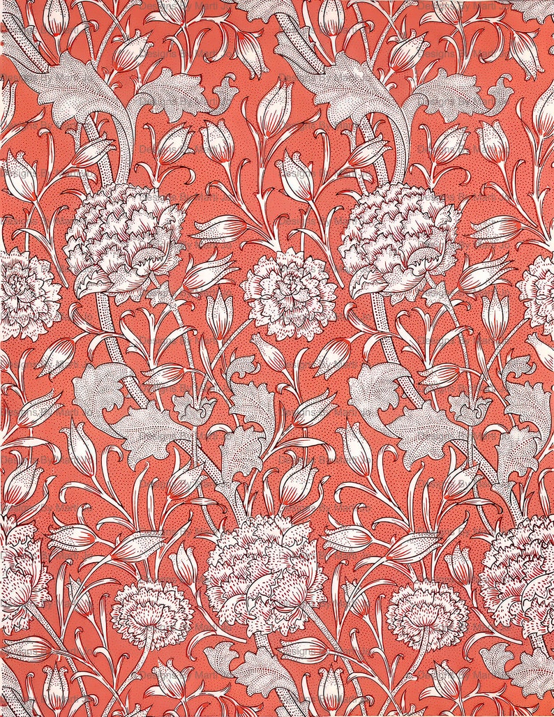 William Morris Printable Vintage Patterns William Morris - Etsy