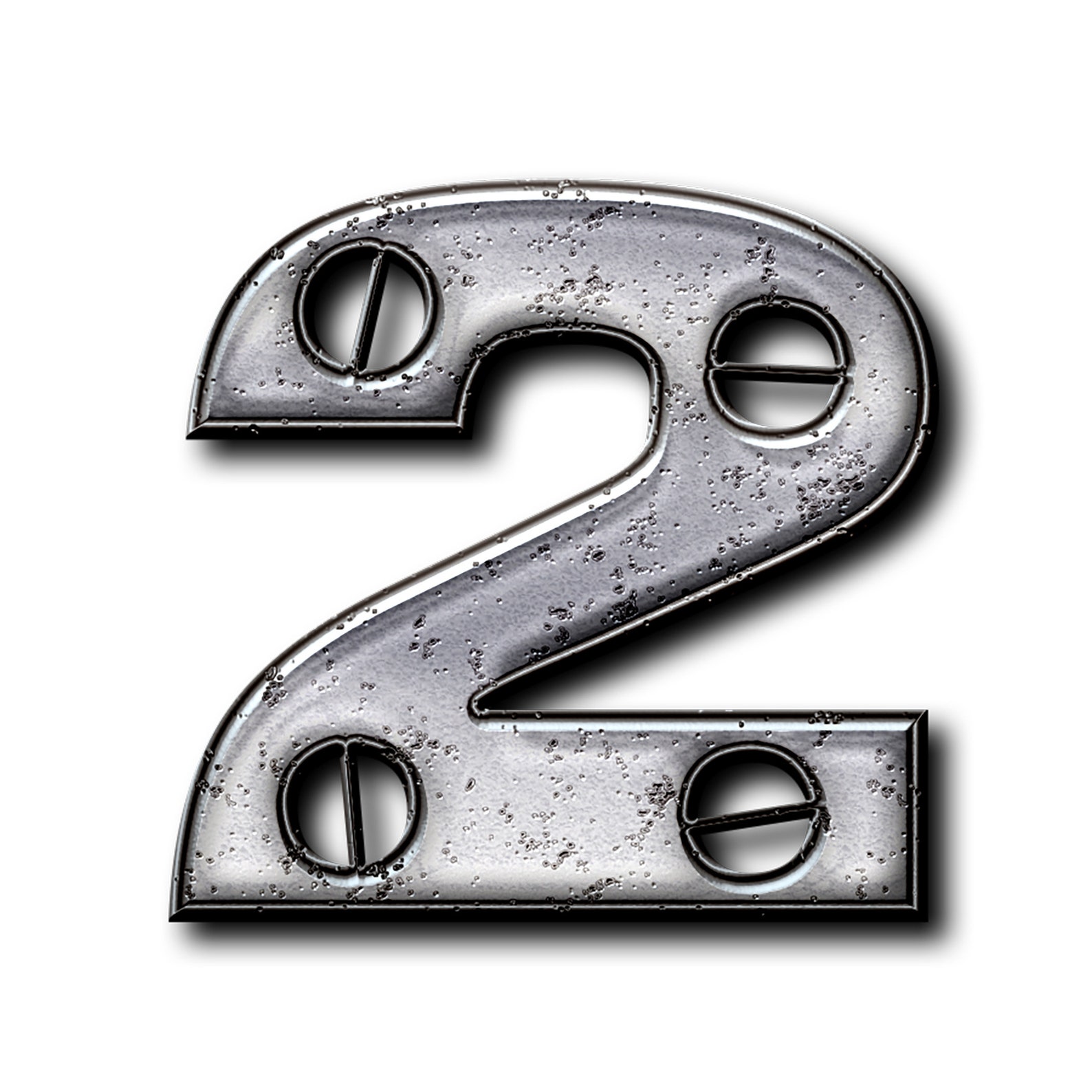 Metal Plate Letters Digital Clipart Printable Distressed - Etsy