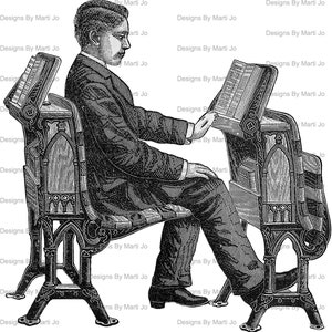 Vintage School Supplies Clipart | 70 Printable Schoolhouse Pngs | BONUS ...