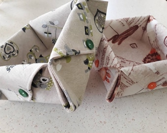 Fabric Napkin Holder - Etsy