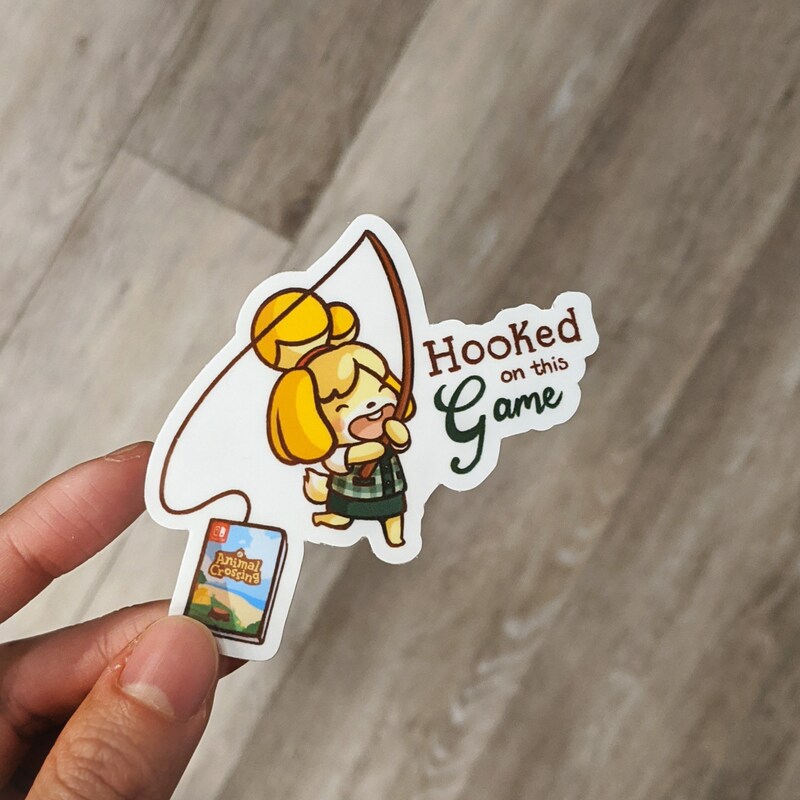 Isabelle Sticker - Etsy