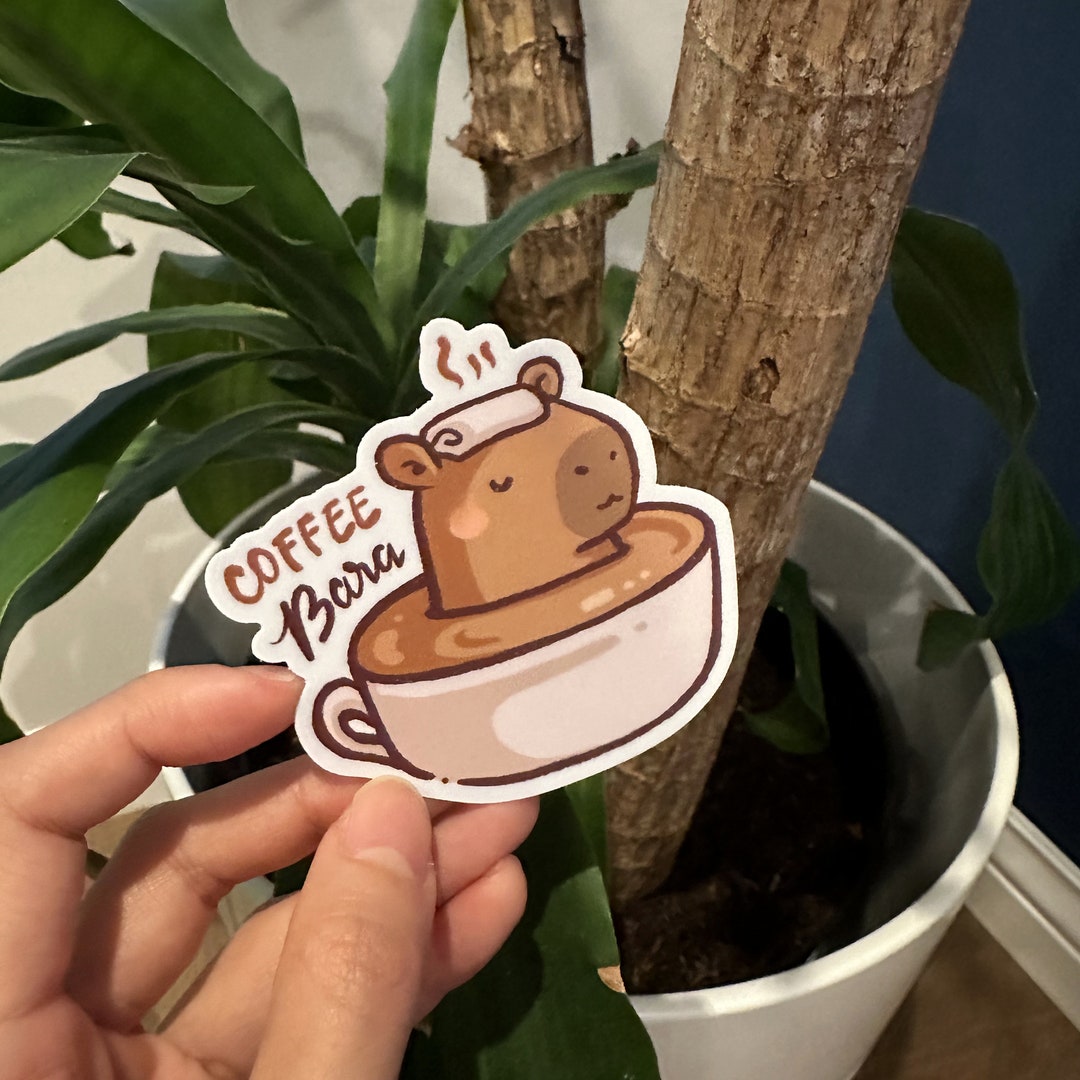3" Coffee Bara Vinyl Sticker - Etsy