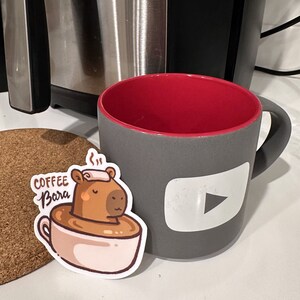 3" Coffee Bara Vinyl Sticker - Etsy