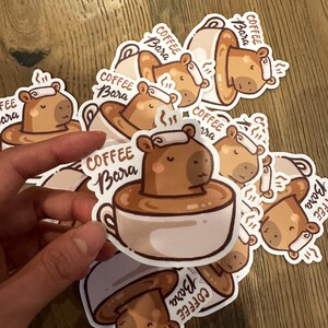 3" Coffee Bara Vinyl Sticker - Etsy