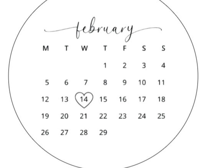 Calendar Cake Image | Pre-cut Edible Images | Multiple Sizes For: Cakes ...