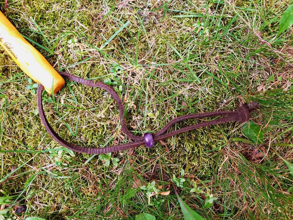 Custom Fly Whisk. Diamond Willow Wooden Handle. Adjustable Leather ...