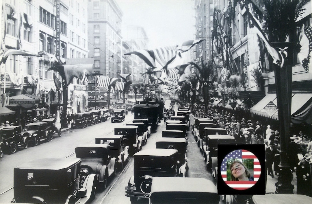 Digital Photo. 1930's Los Angeles Street Scene. Loew's - Etsy
