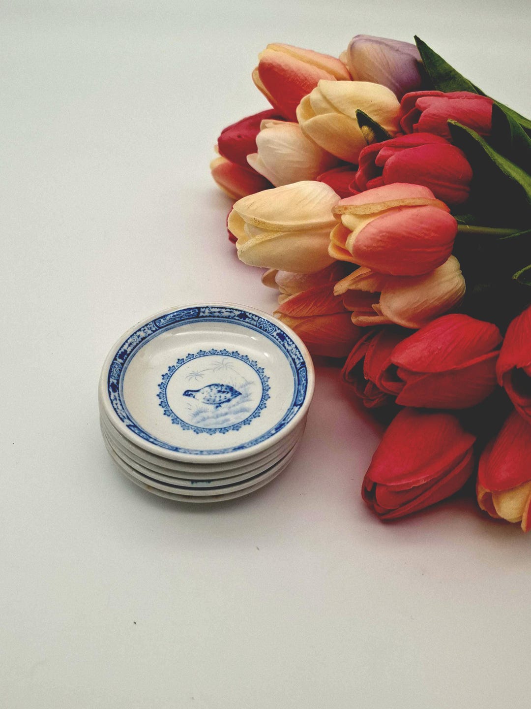Antique Furnivals Butter Spat, Set of 6, Made in England, Bone China - Etsy