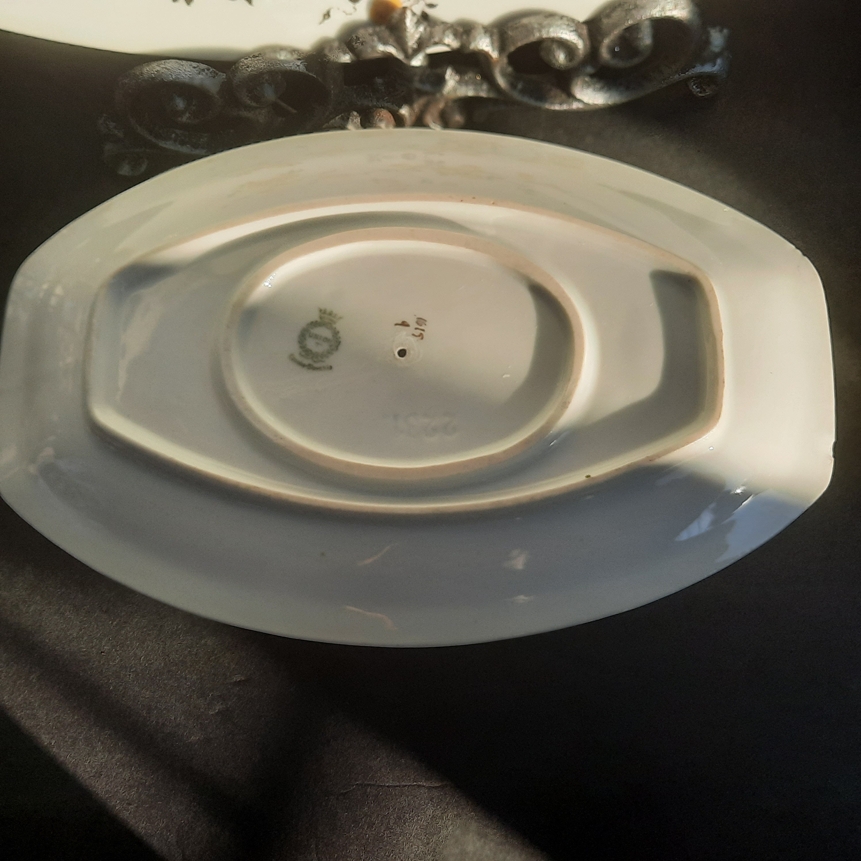 Antique Union T Made in Czechoslovakia China Serving Platters, Sugar ...