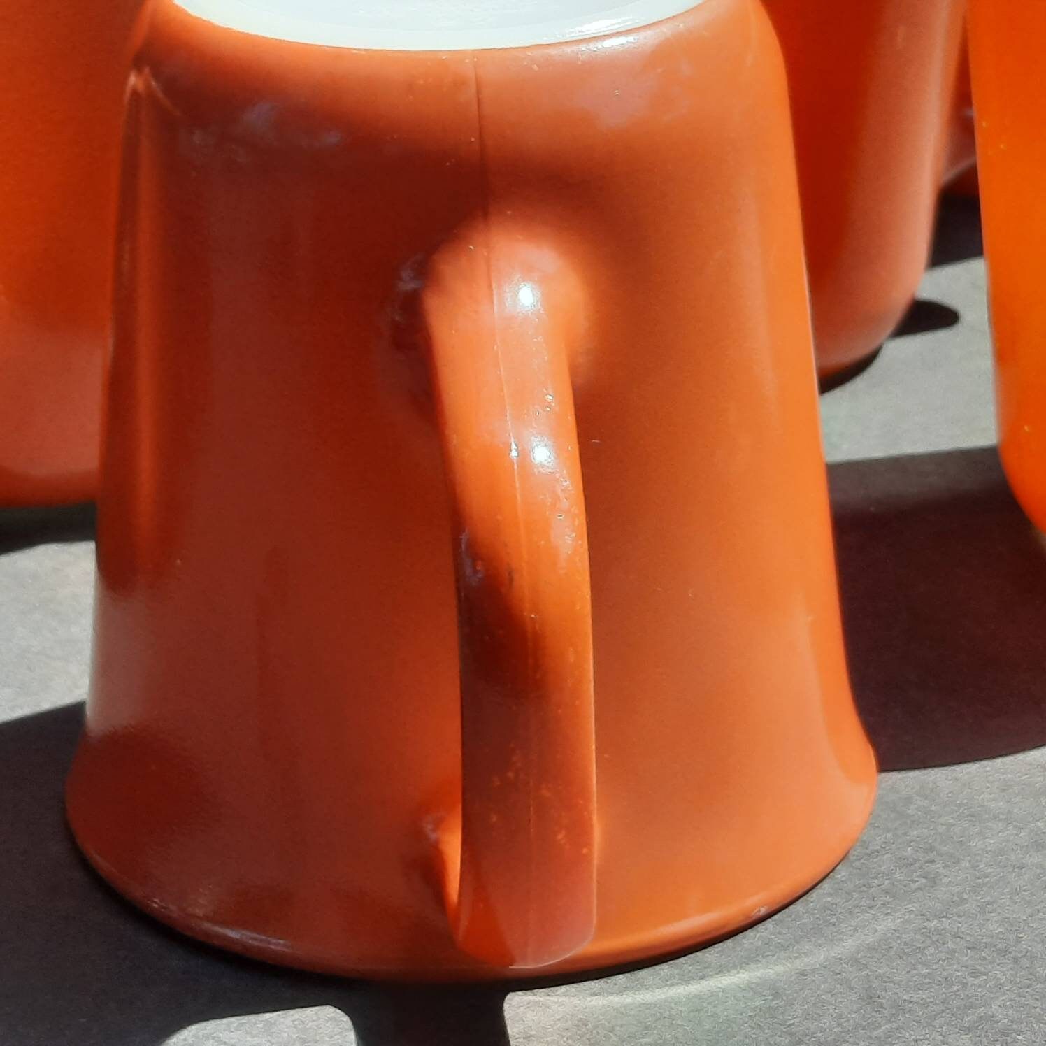Vintage Pyrex Mug: Corning Ware 1410, Burnt Orange Cinnamon - Etsy