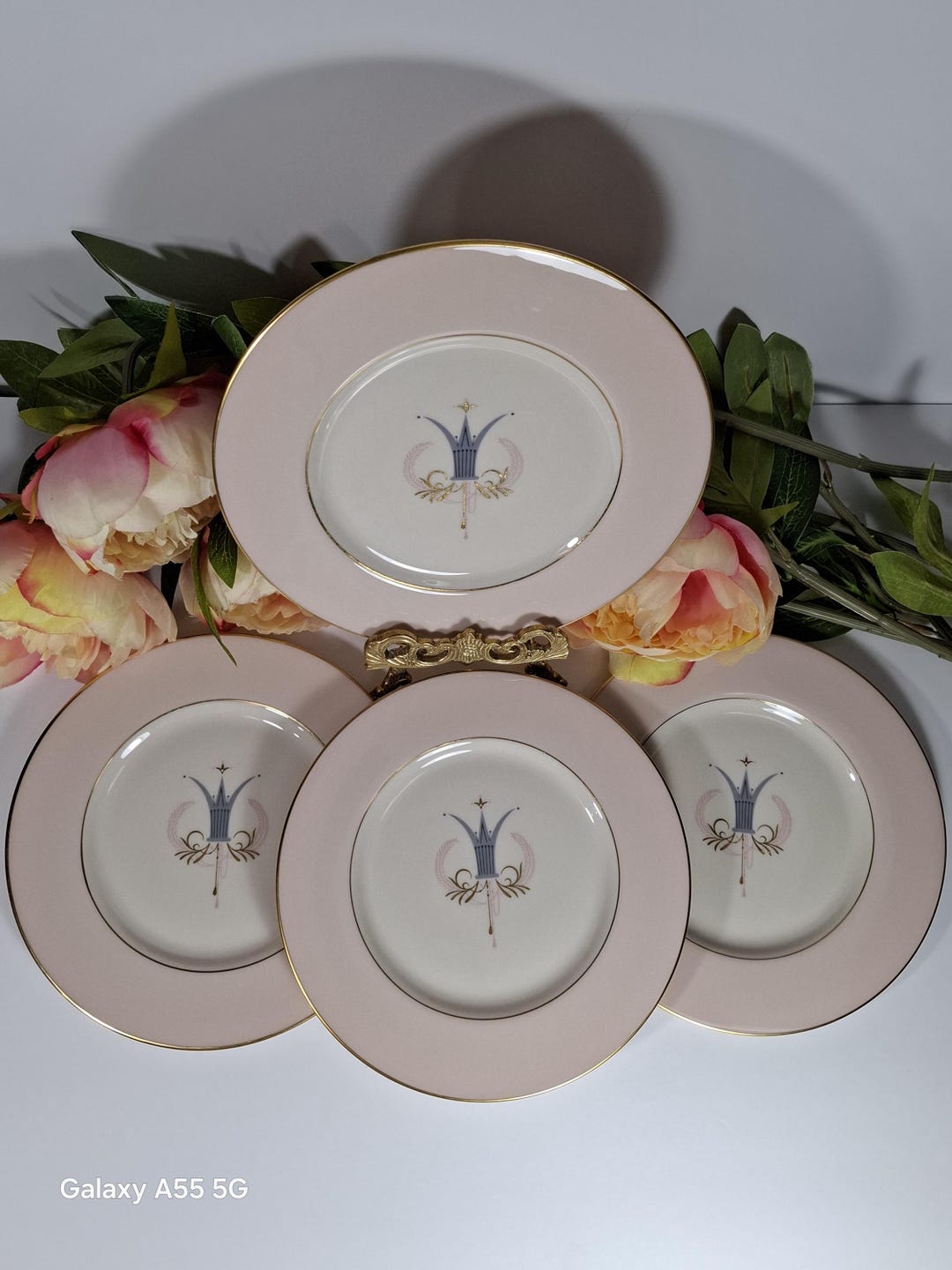 Vintage Set of 4 Royal Splendor by Fine Arts Sandwich/dessert Plates ...