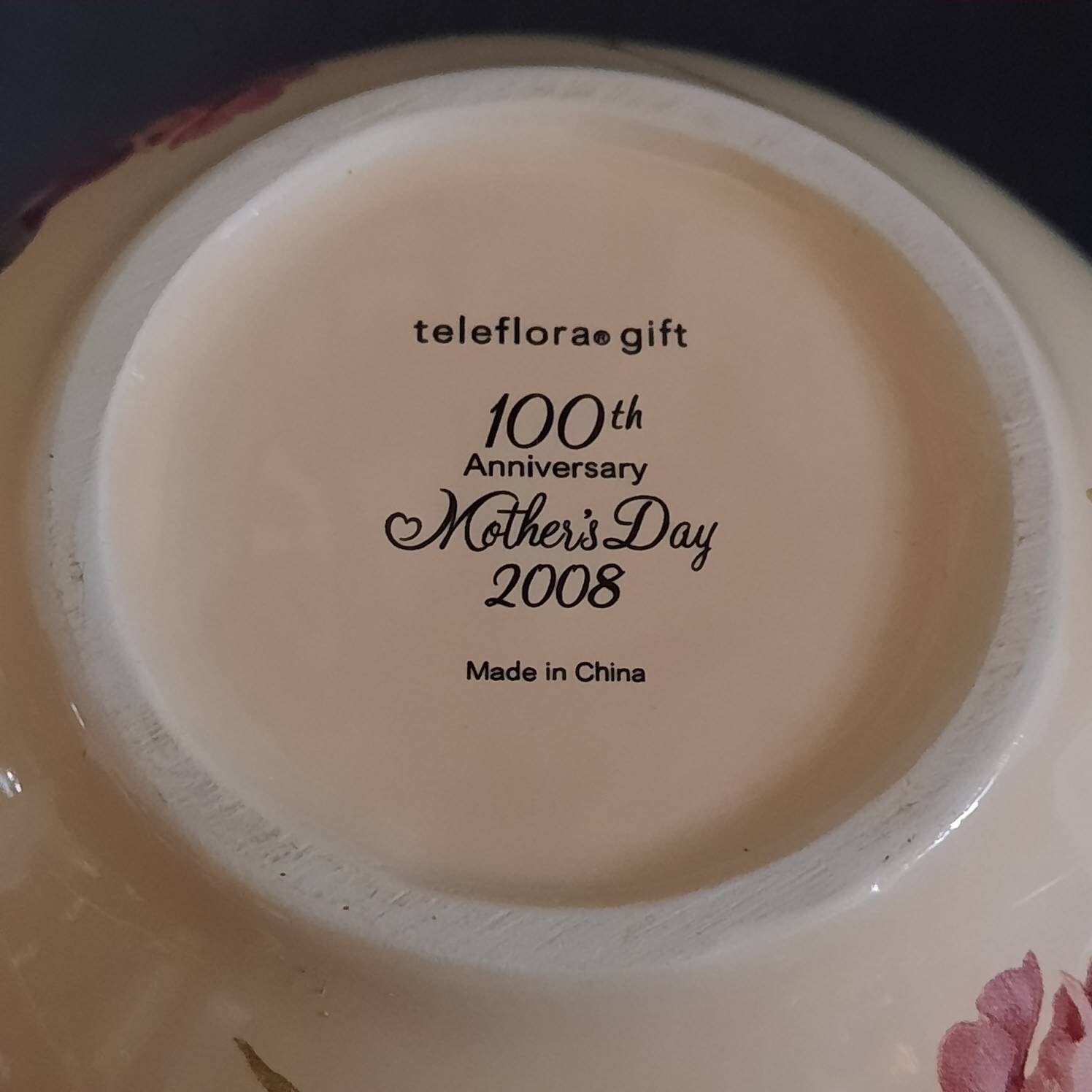 Vintage Teleflora Gift 100th Anniversary, Mother's Day 2008 Teapot - Etsy