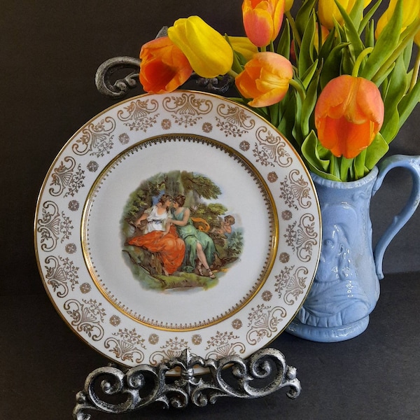 Vintage German Plate - Etsy
