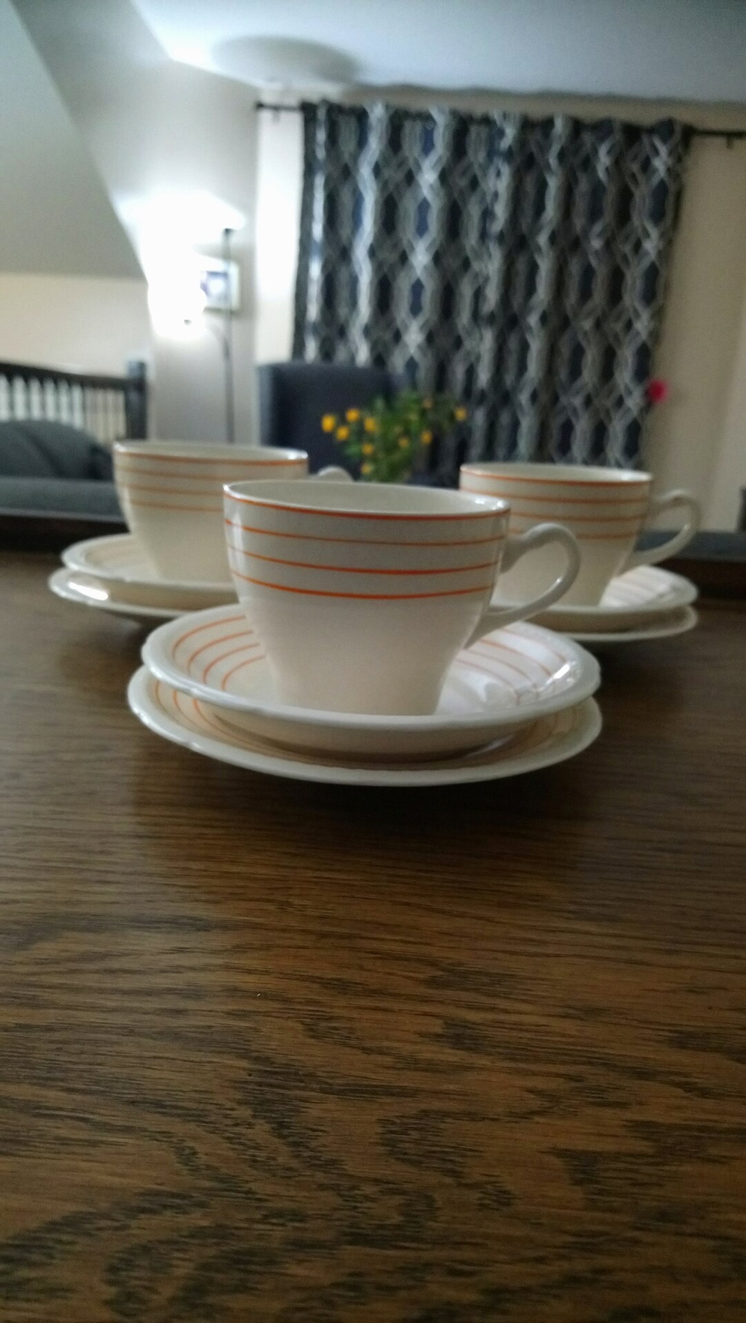 Swinnertons 3 Sets of Teacups Saucers and Cake Plate. - Etsy