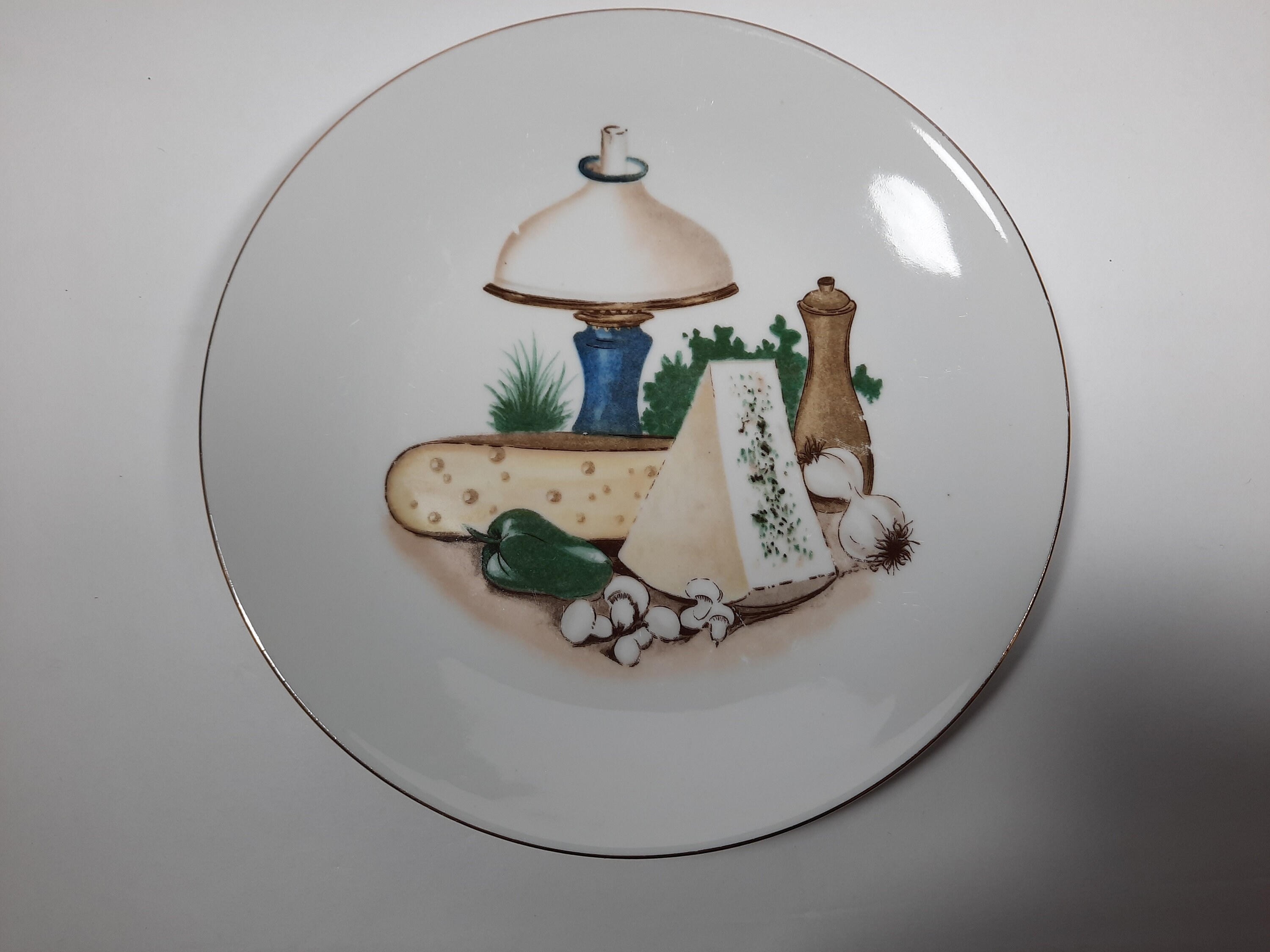 Retro Cheese Appetizer Plates by Kahla Porcelain Made in West | Etsy