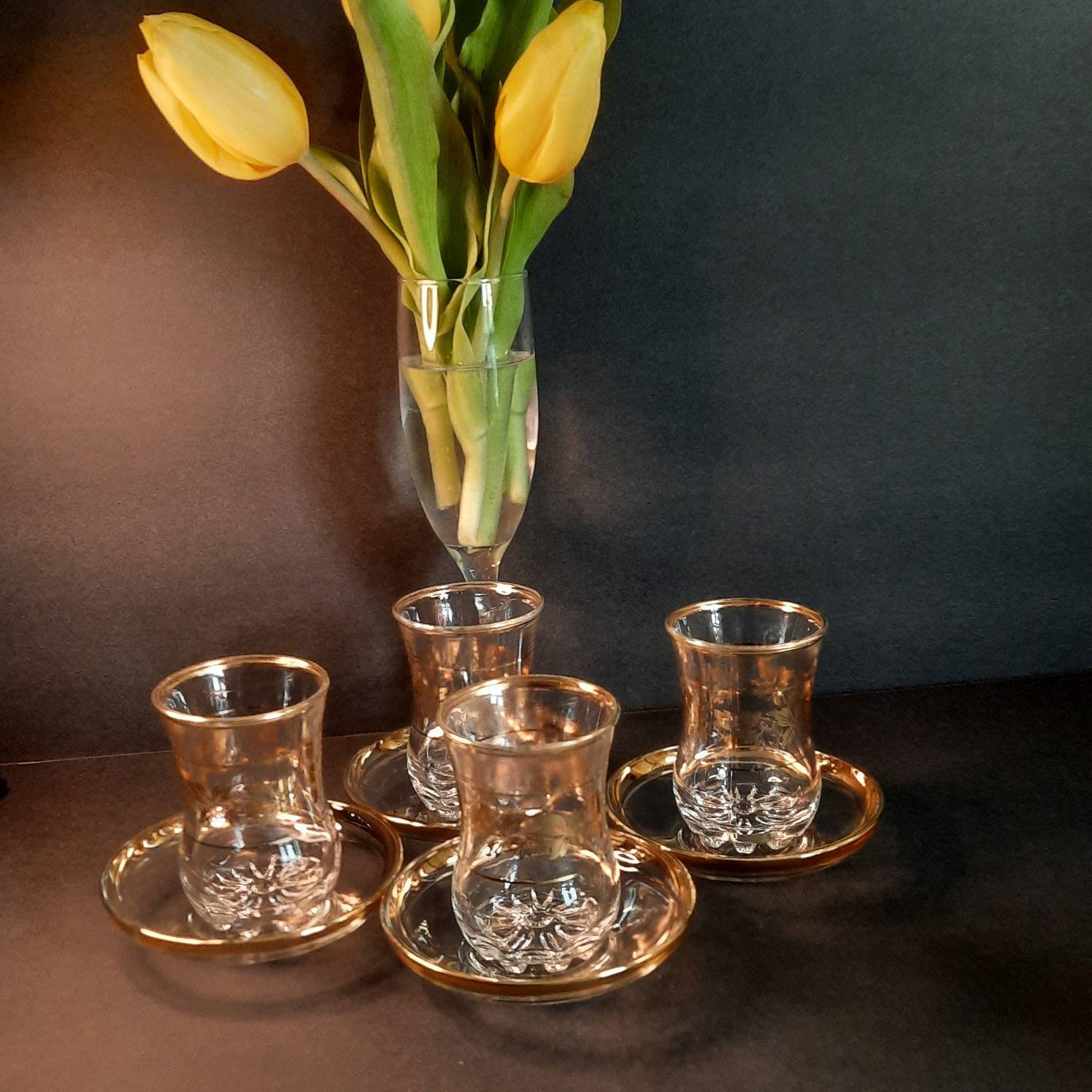 Vintage Turkish Tea Cups Pasabahce Tea Cup Turkish Tea | Etsy Canada