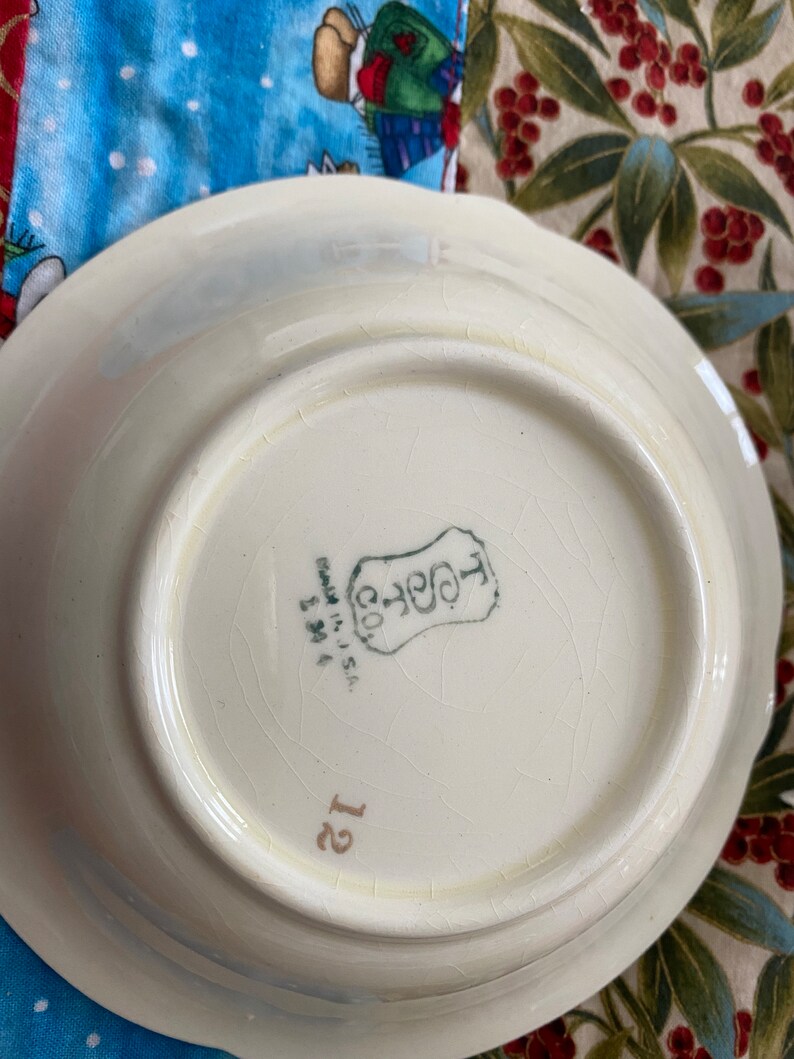 Vintage TST Co. Taylor Smith Taylor China, Set of 2 Small Bowls Pattern 768-12 - Etsy