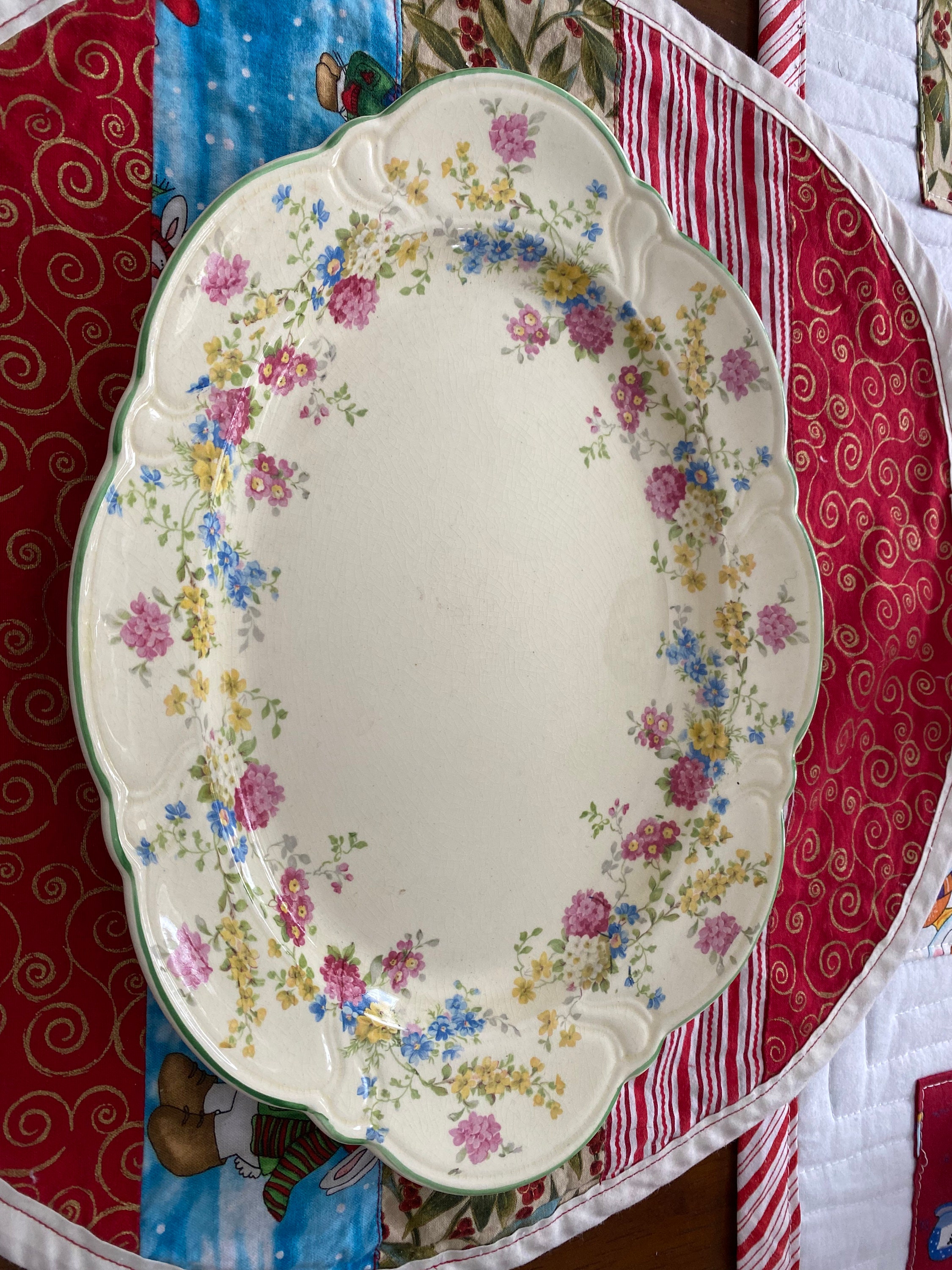 TST Taylor Smith Taylor Co. China Platter, Pattern 768-12 - Etsy