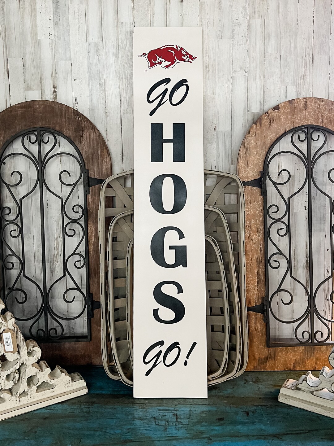 Go Hogs Go Porch Sign Stencil SINGLE USE Vinyl Stencil ONLY - Etsy