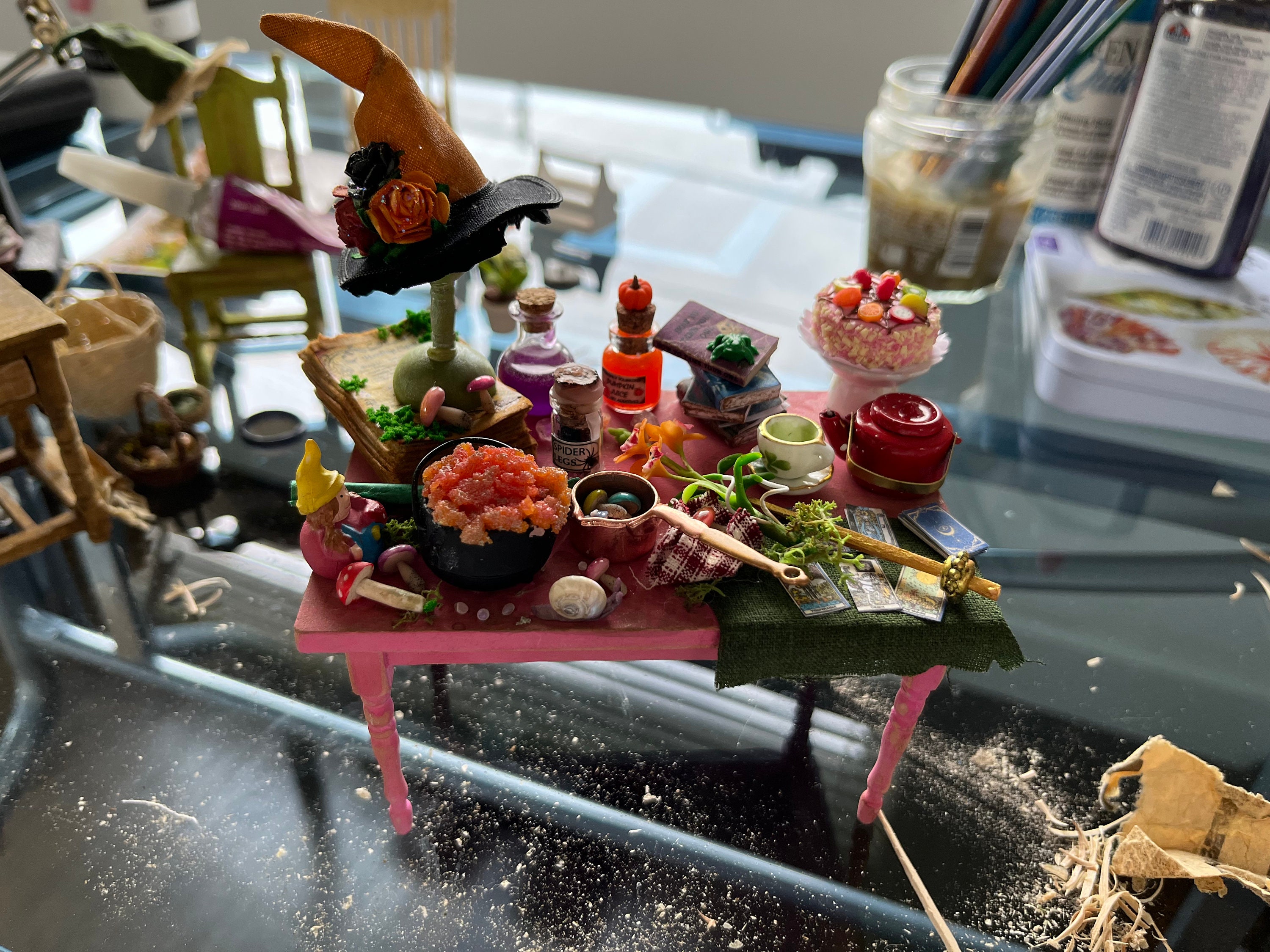 Miniature Witch Table - Etsy