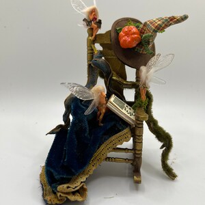 Miniature Fairy Witch Chair 1:12 Scale - Etsy