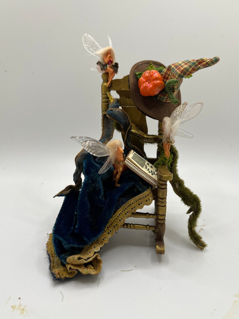 Miniature Fairy Witch Chair 1:12 Scale - Etsy