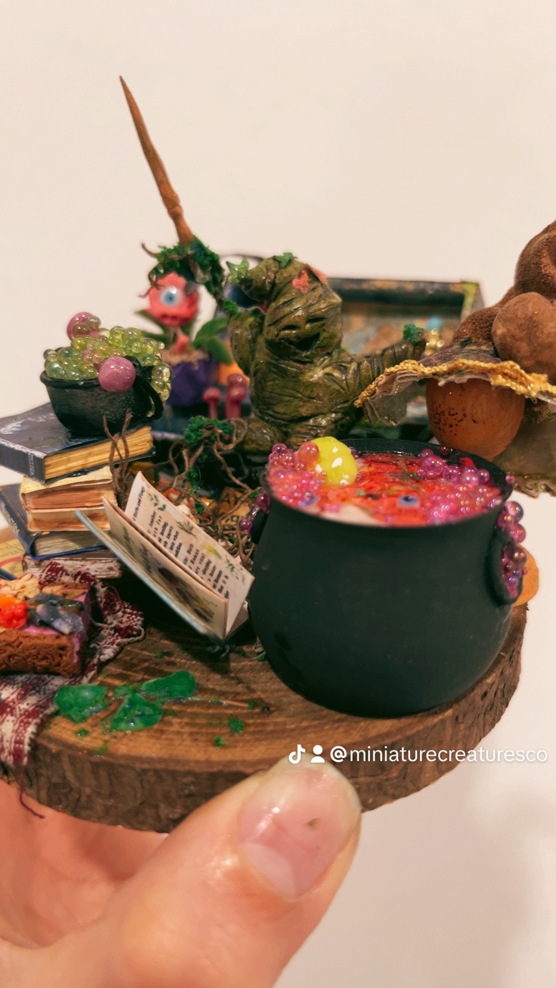 Witchy Miniature Trunk Scene Diorama - Etsy