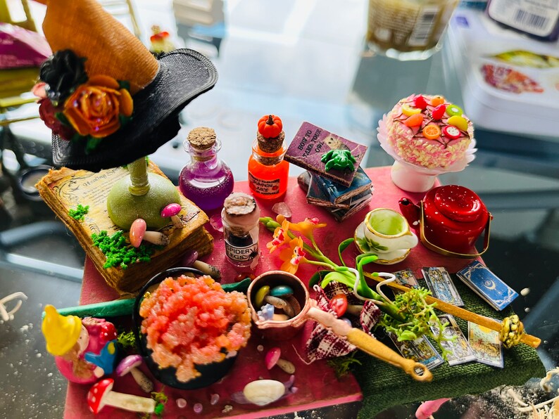 Miniature Witch Table - Etsy