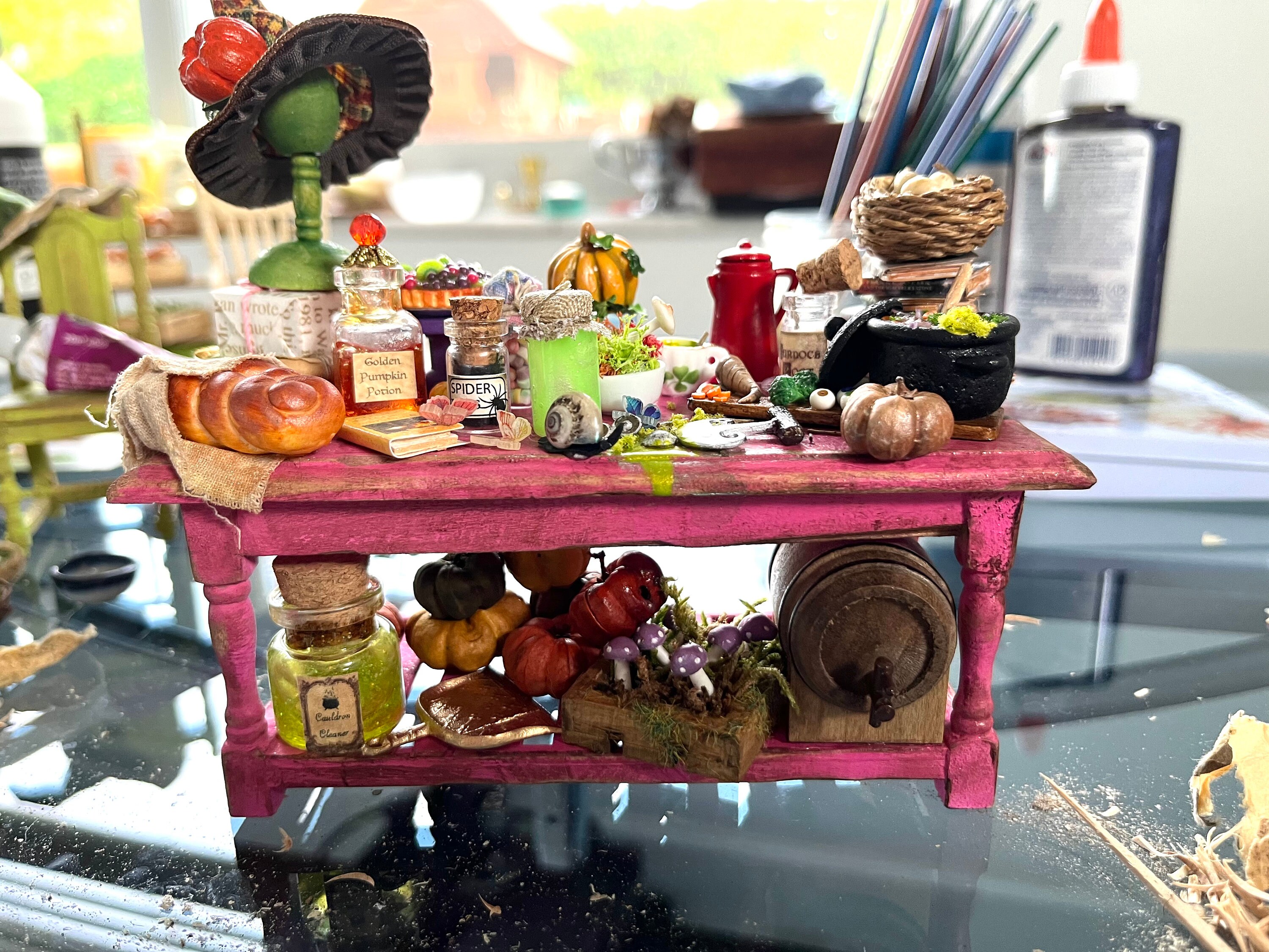 Witch Table Miniature - Etsy