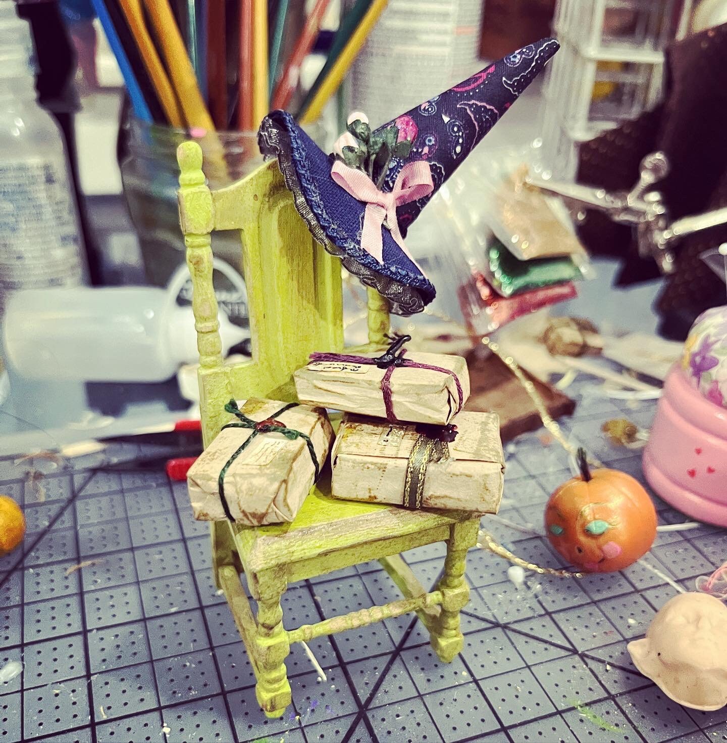 12th Scale Chair Witch Halloween Miniature - Etsy