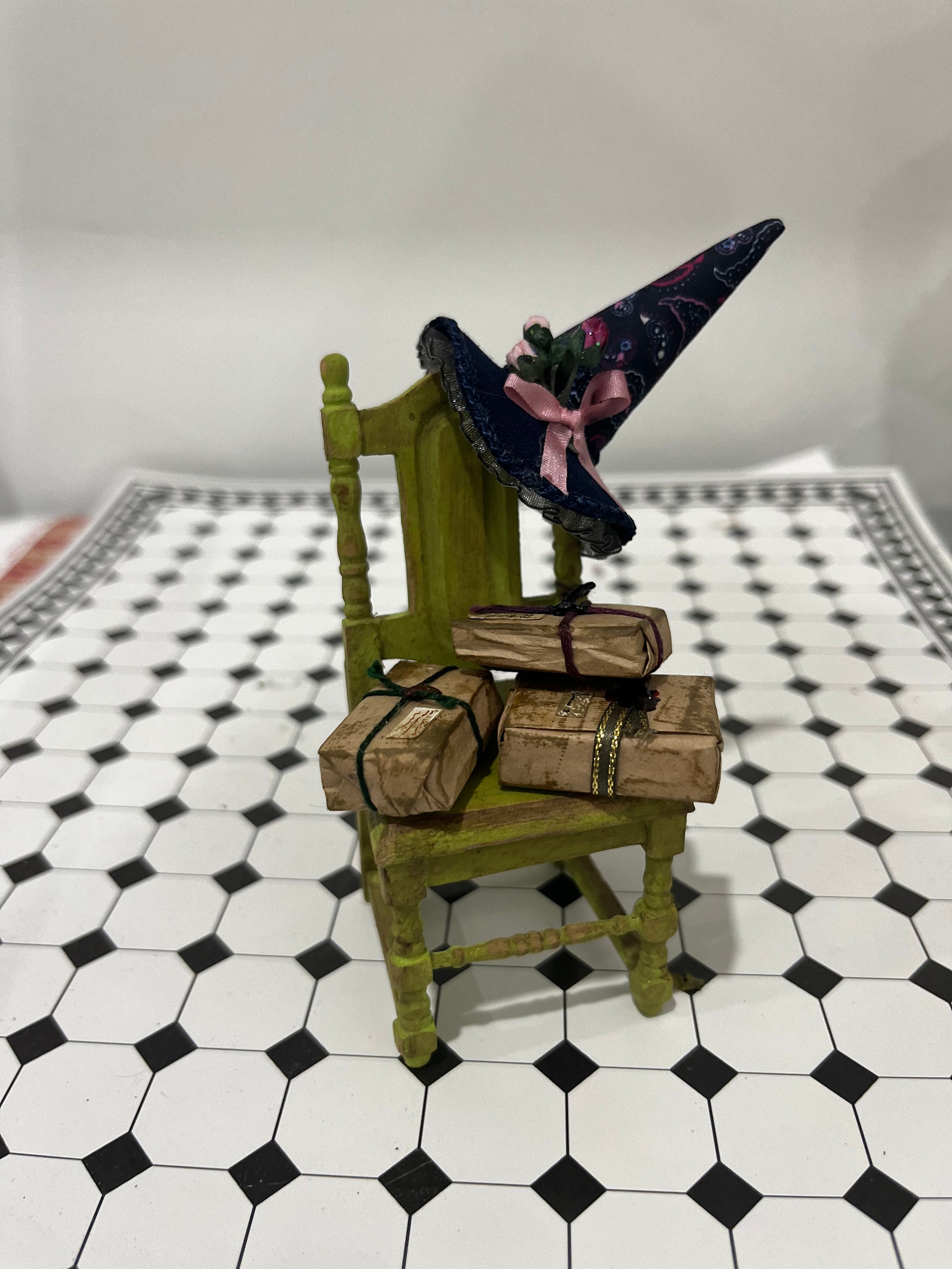 12th Scale Chair Witch Halloween Miniature - Etsy