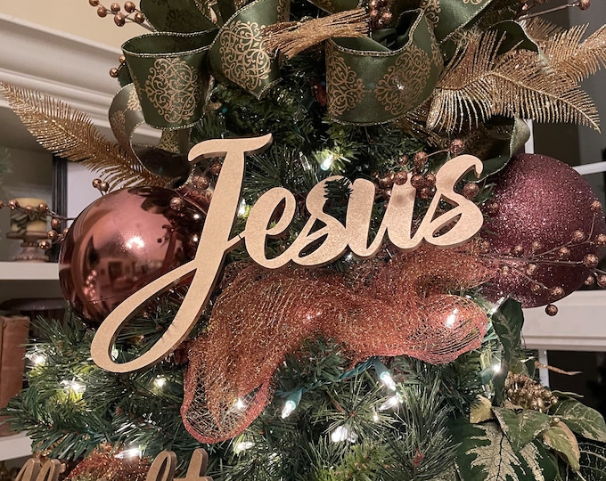 Jesus, Emmanuel & Prince of Peace: Christmas Ornaments Trio #emmanuel # ...