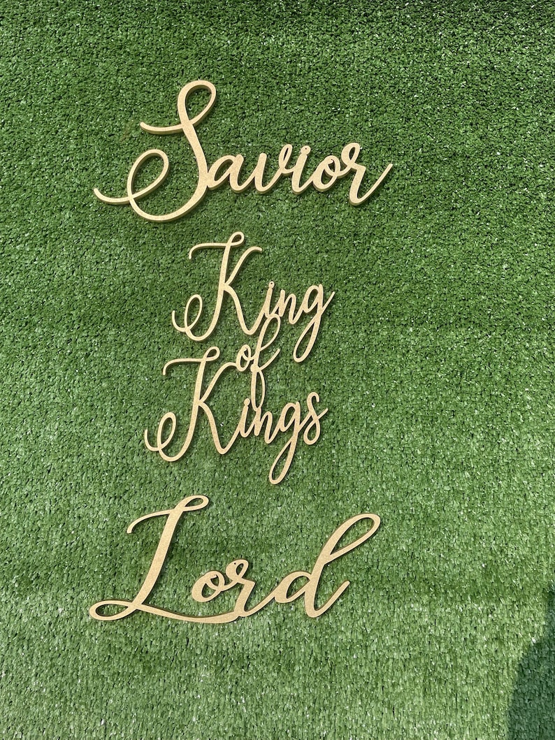 Savior, King of Kings, Lord Are the Trio Included in This Names of ...